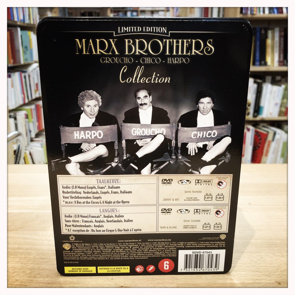 Coffret "Marx Brothers - Collection" - 6 Films / 6 DVDs - Pêle-Mêle Online