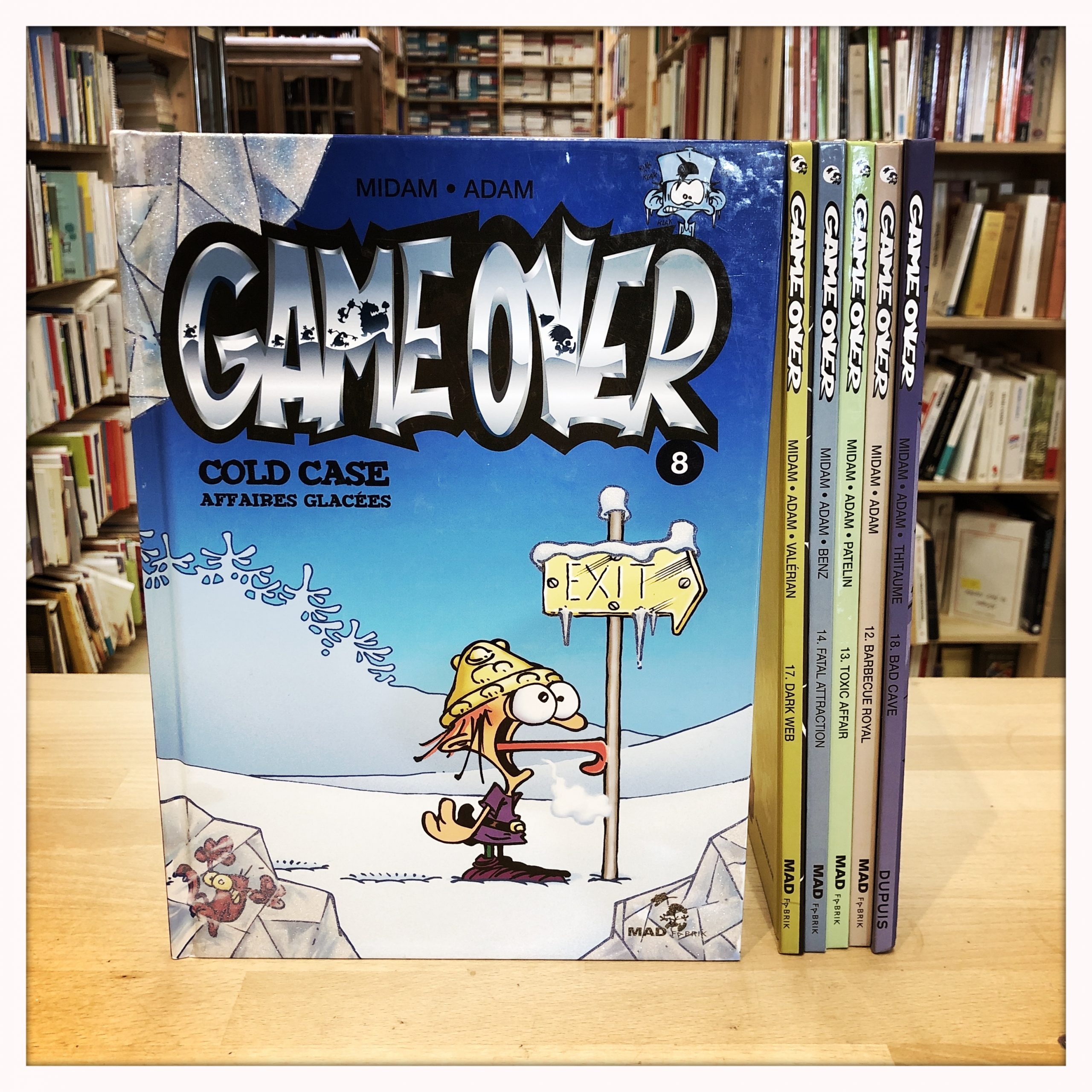 Pack BD "Game Over" / 6 titres - Pêle-Mêle Online