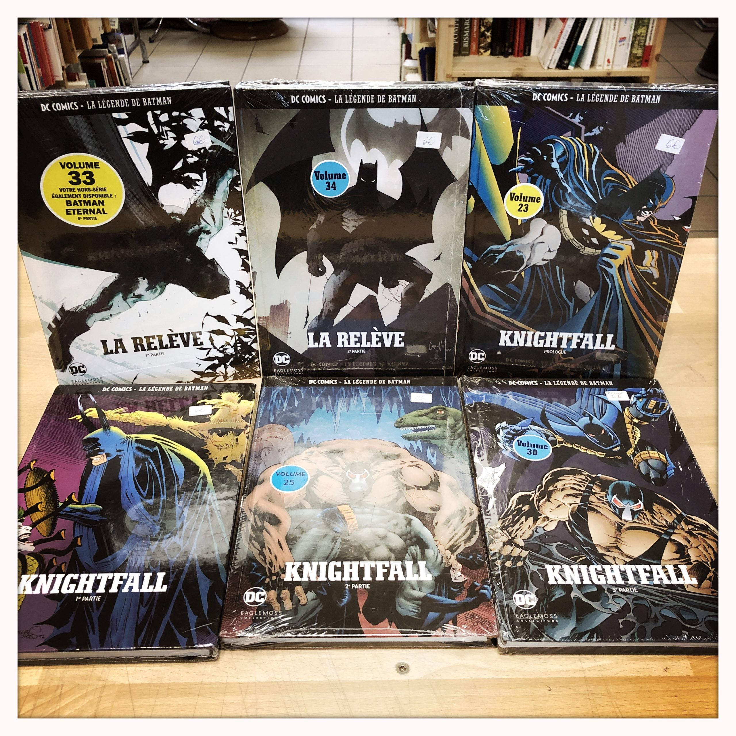 Pack BD "DC Comics - La Légende de Batman" / 6 tomes - Pêle-Mêle Online