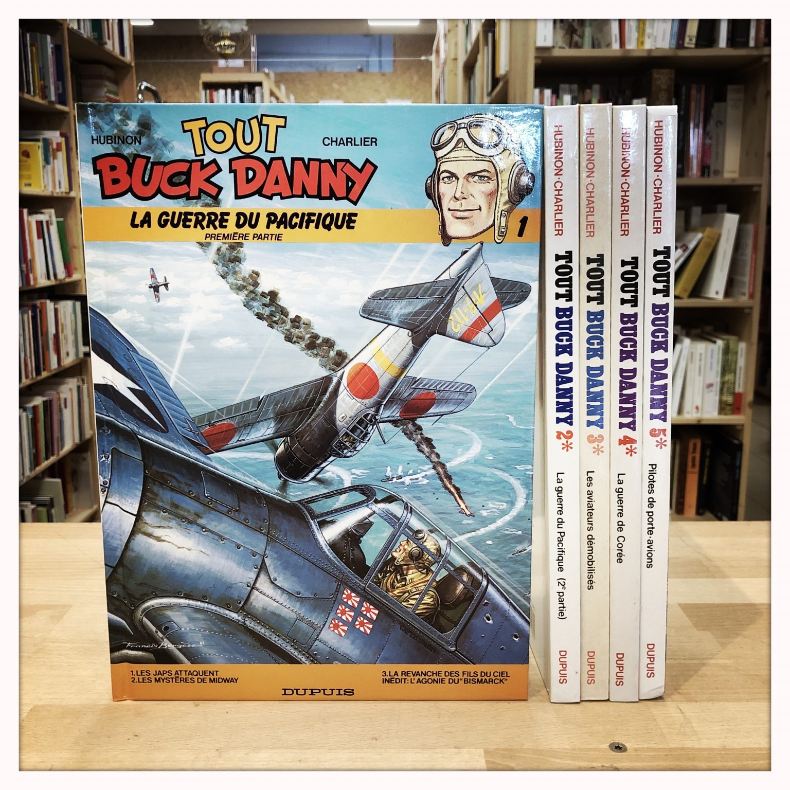 Pack BD « Intégrales Buck Danny » / Tomes 1 à 5 - Pêle-Mêle Online
