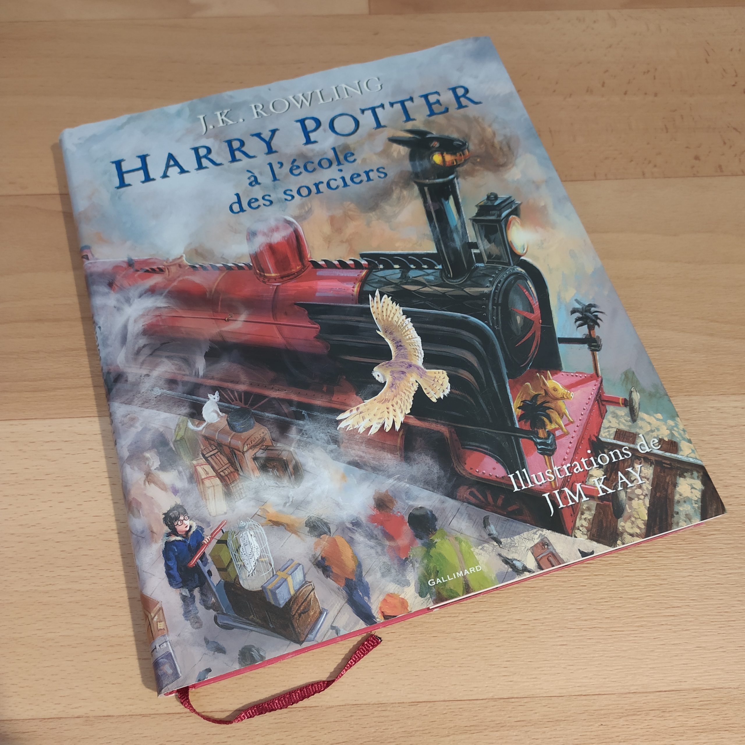 Harry Potter à l'École des Sorciers version luxe / illustrations de Jim ...