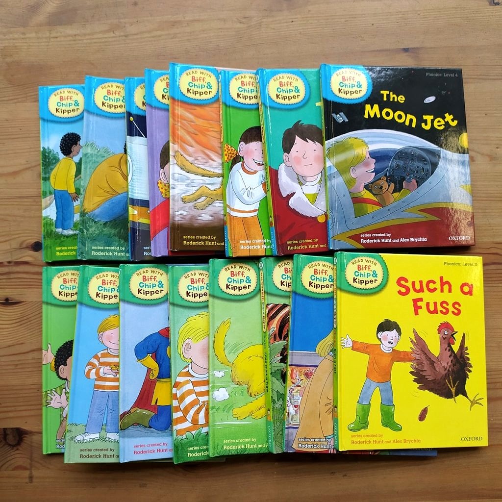 Pack Roderick Hunt & Alex Brychta "Read with Biff, Chip & Kipper ...