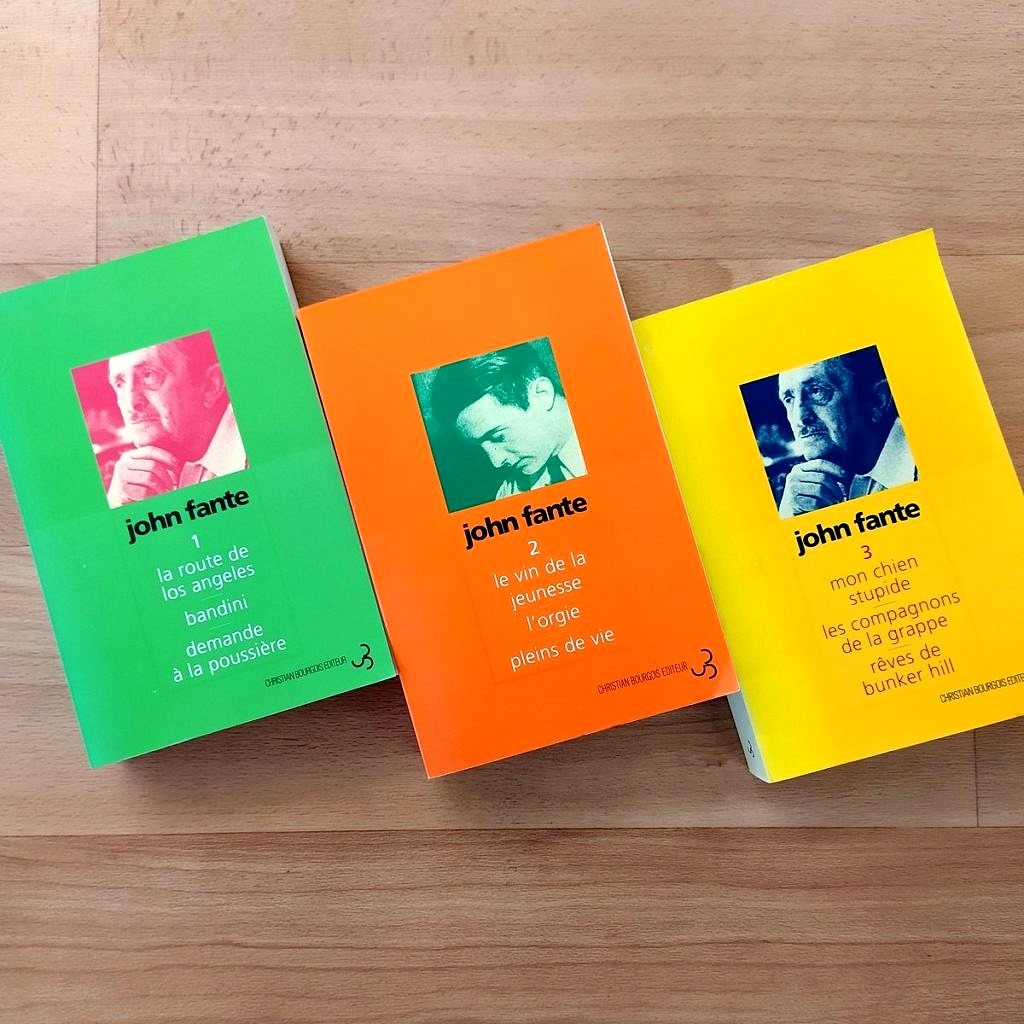 John Fante "Romans" (CHRISTIAN BOURGOIS) / 3 livres - Pêle-Mêle Online