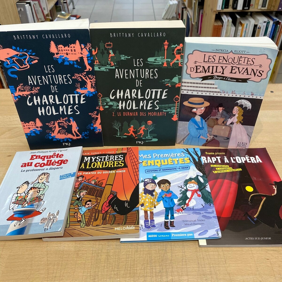 Pack Jeunesse "Romans Policiers" / 7 titres - Pêle-Mêle Online