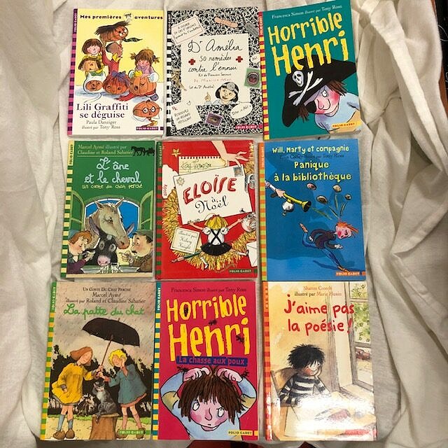 Pack de 9 livres jeunesse - lecture débutante - collection Folio Cadet ...