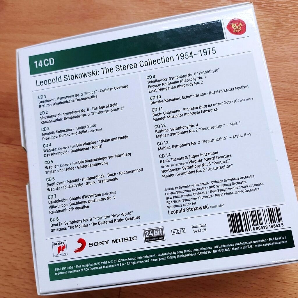 Leopold Stokowski "The Stereo Collection 1954-1975" (RCA) / 14 cds ...