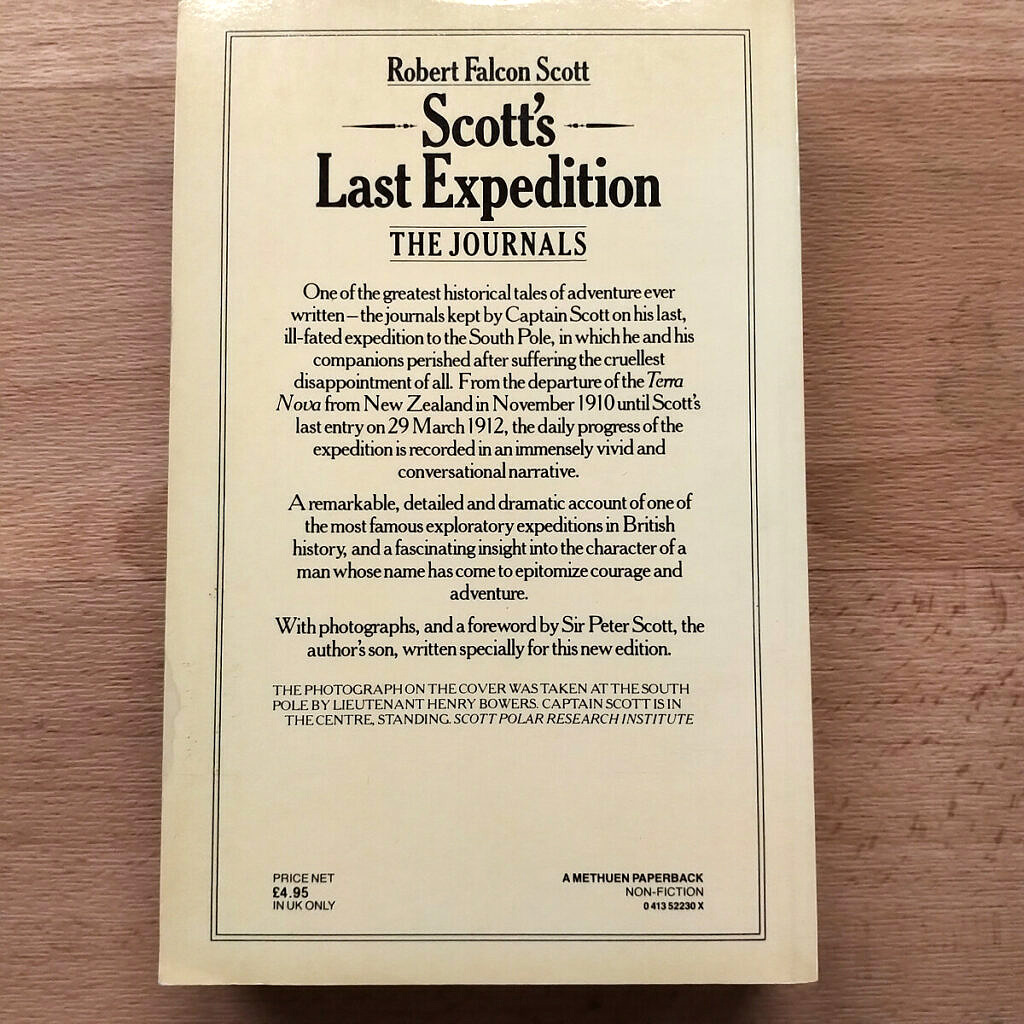 "Scott's Last Expedition, The Journals" Robert Falcon Scott - Pêle-Mêle ...