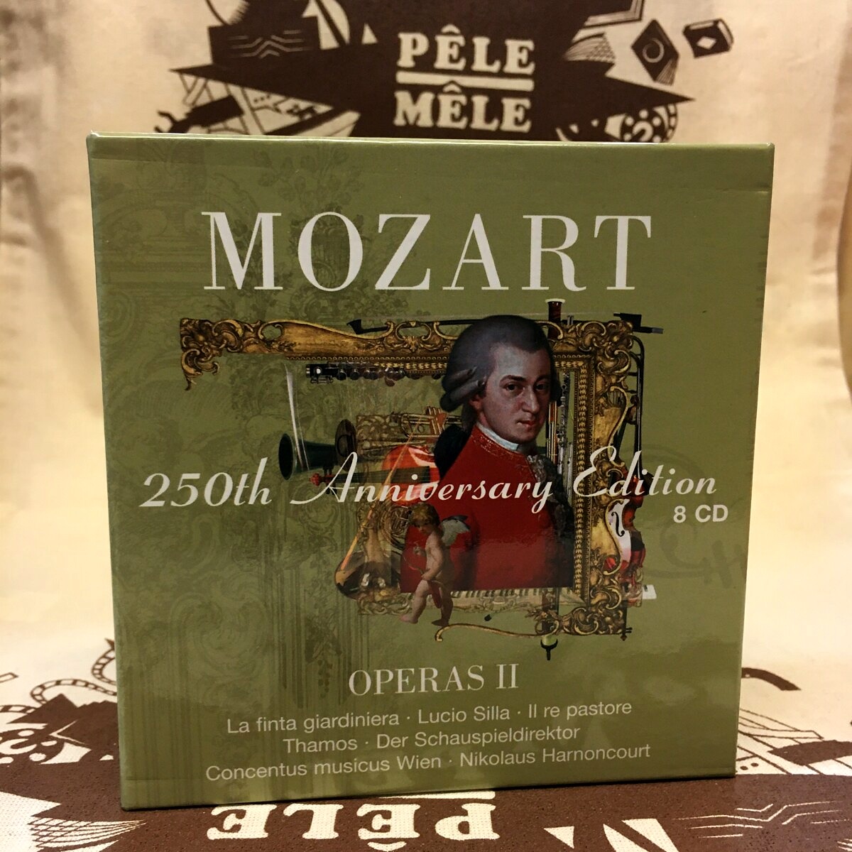 CD coffret Mozart 250th anniversary edition Operas 8 cd - Pêle-Mêle Online