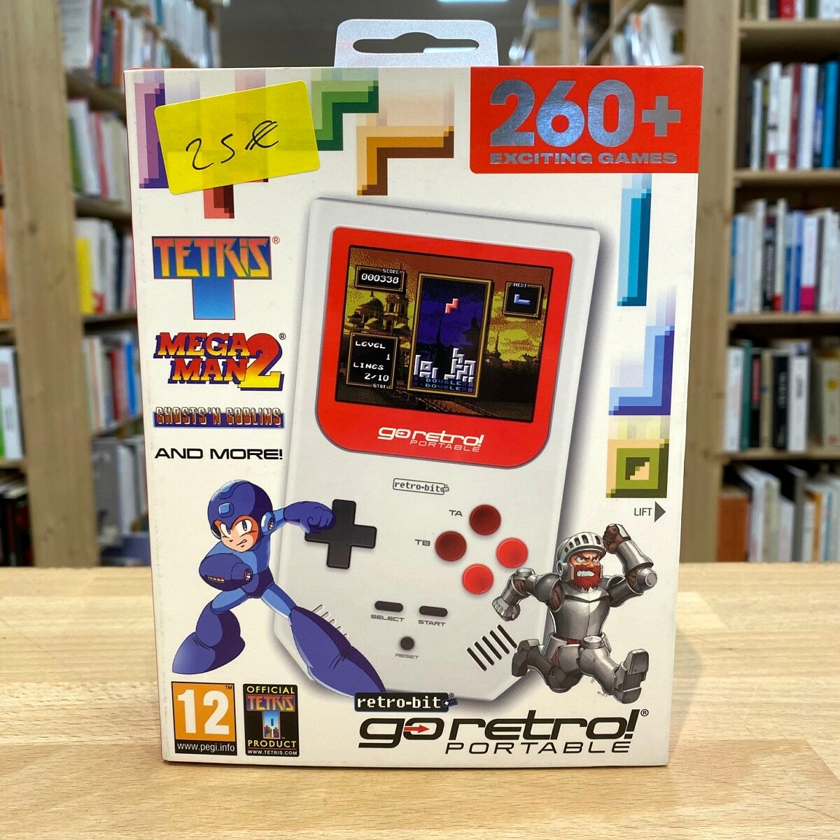 Console "retro-bit" GoRetro Portable (+ de 260 jeux inclus) - Pêle-Mêle ...