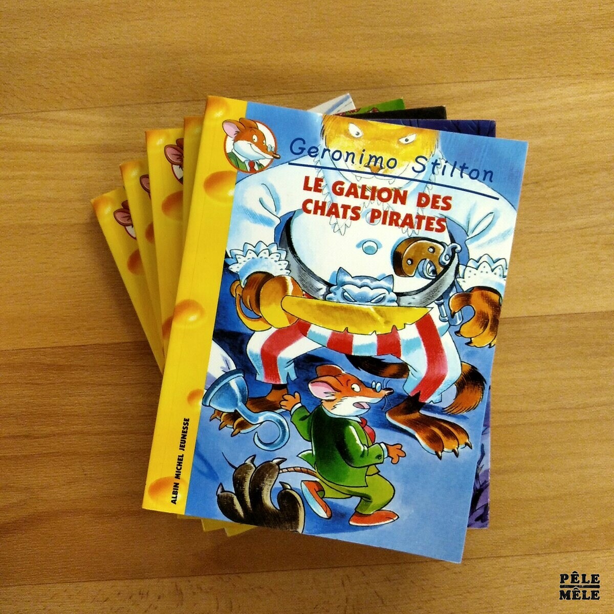 Pack "Geronimo Stilton" (5 livres) - Pêle-Mêle Online