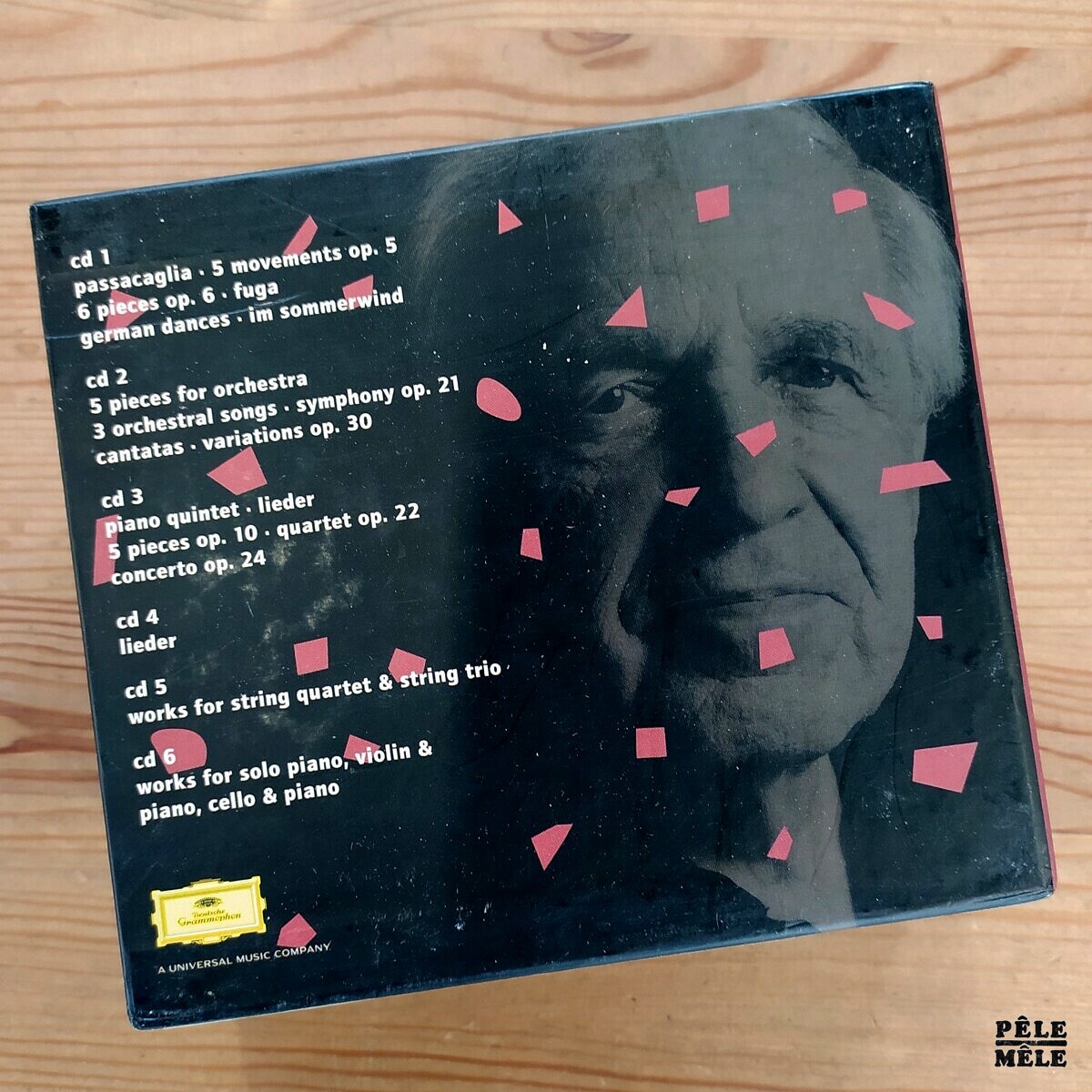 Pierre Boulez "Complete Webern" (DEUTSCHE GRAMMOPHON) / 6 cds - Pêle ...