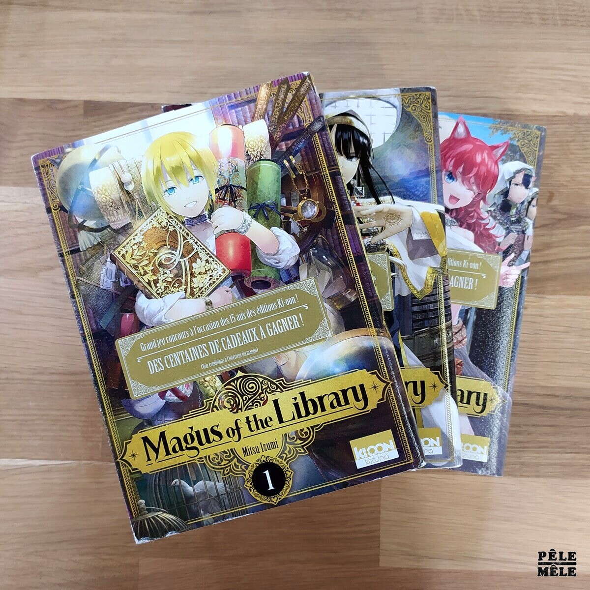Mitsu Izumi "Magus of the Library Tomes 1 à 3" (KI-OON, 2019) / 3 volumes - Pêle-Mêle Online