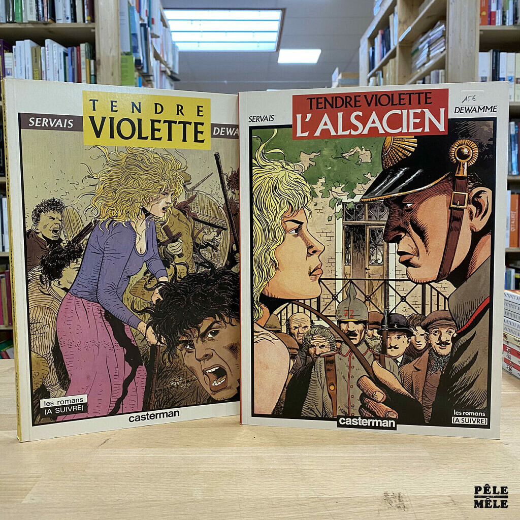 "Tendre Violette" par Servais et Dewamme (2 tomes) - Pêle-Mêle Online