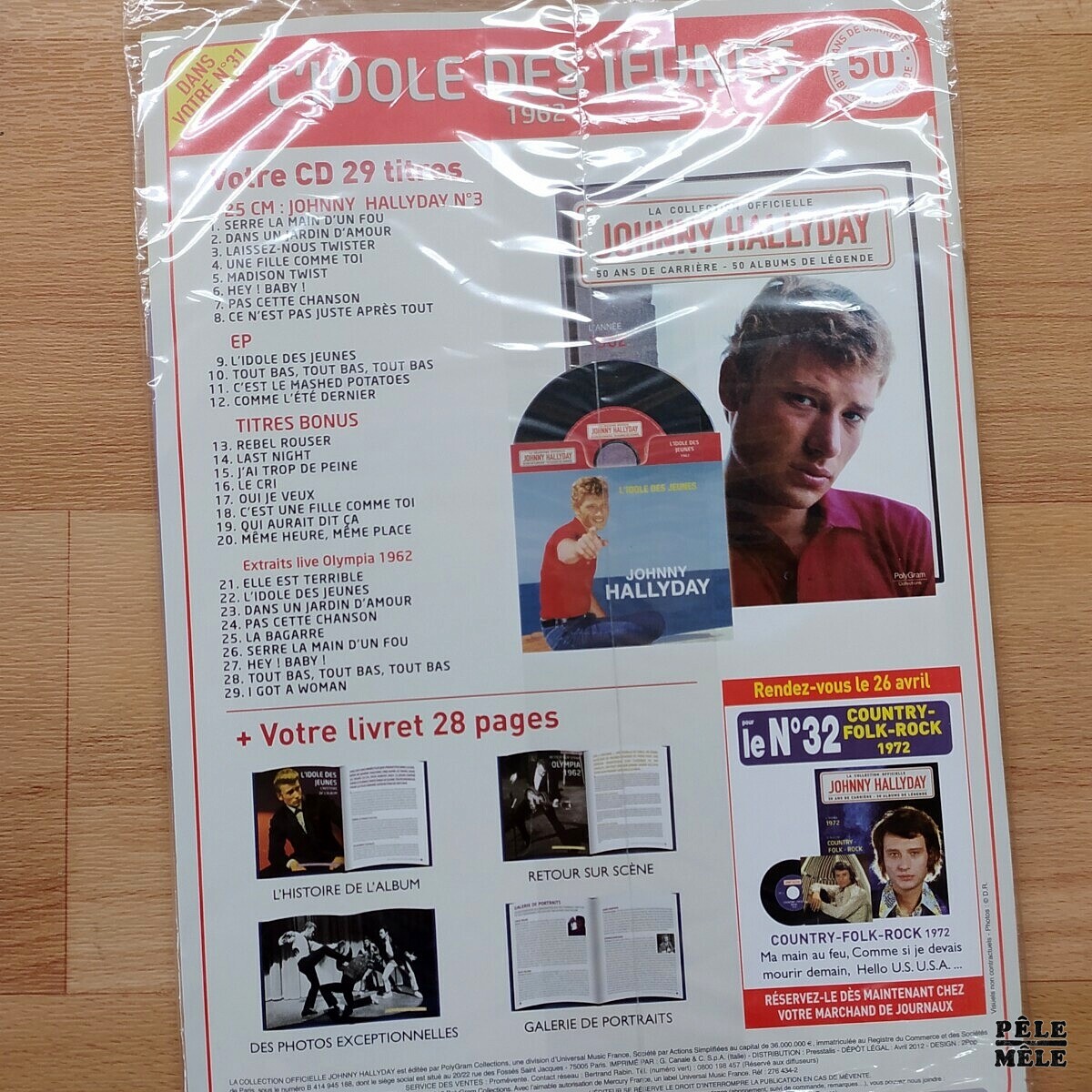 Johnny Hallyday la Collection Officielle : 50 ans de carrière, 50 ans ...