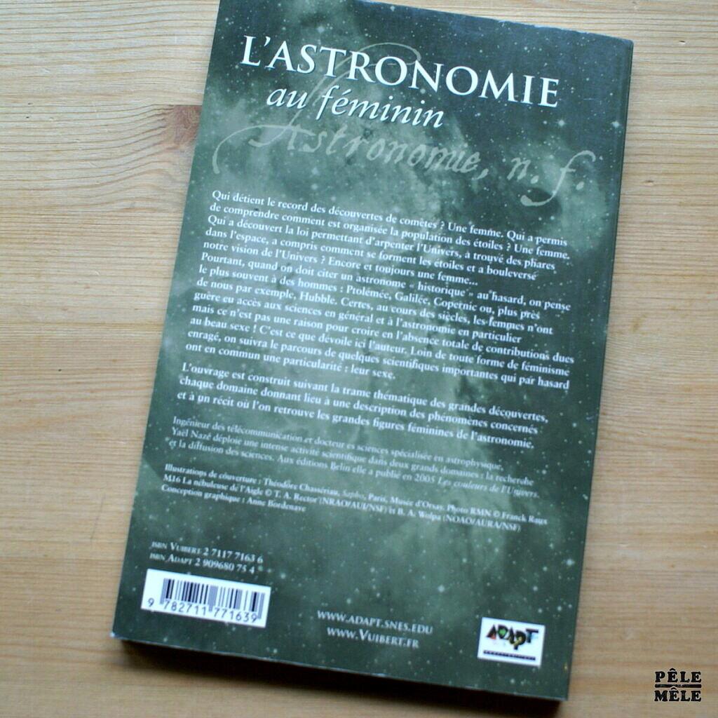 "L'astronomie au féminin" - Yaël Nazé - Pêle-Mêle Online