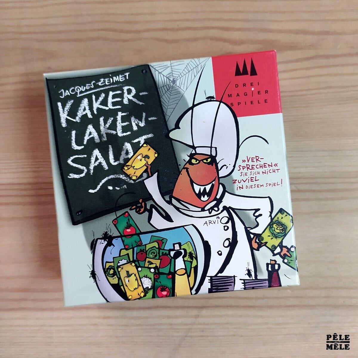 Jacques Zeimet "Quelle Salade !" (DREI MAGER SPIELE) - Pêle-Mêle Online