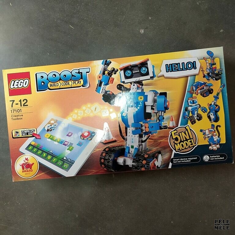 Lego Boost Build Code Play : Creative Toolbox 5 en 1 - Pêle-Mêle Online