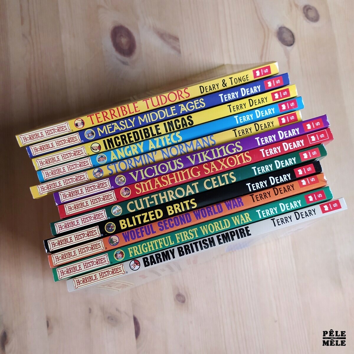 Méga Pack Terry Deary & Neil Tonge "Horrible Histories" (SCHOLASTIC ...