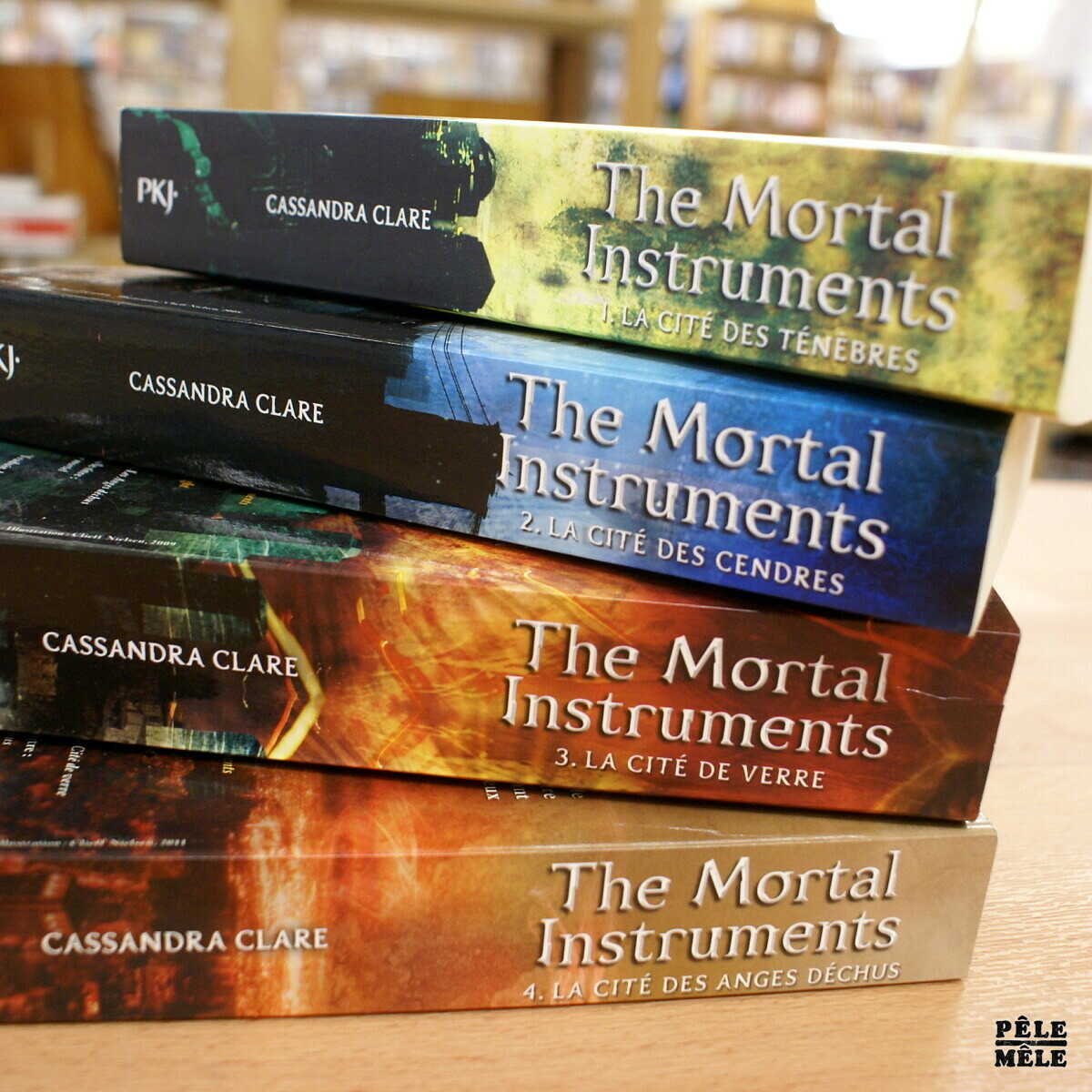 Pack "The Mortal Instruments" - Cassandra Clare ( Tome 1, 2, 3& 4 ...