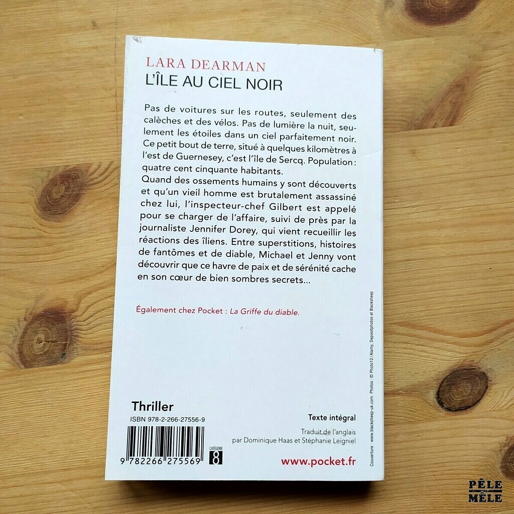 Lara Dearman "L'Île au Ciel Noir" (POCKET) - Pêle-Mêle Online