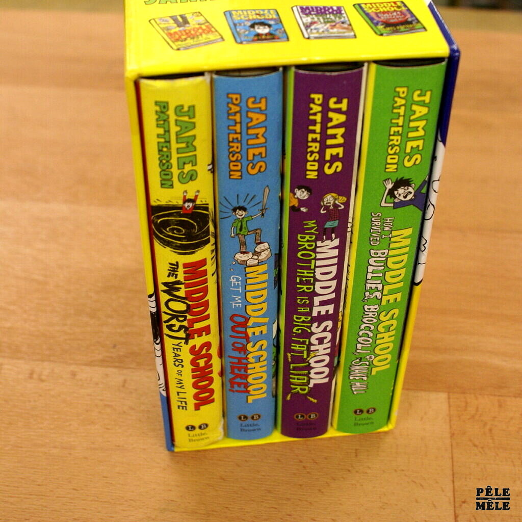 "Middle School" Boxed set - James Patterson (Little Brown) / 4 books ...