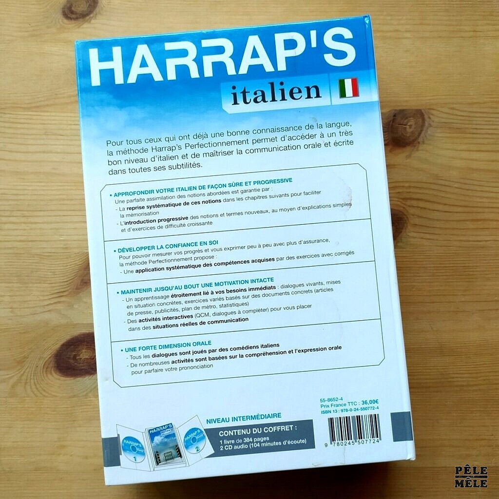 "Harrap's Italien, Méthode Perfectionnement - Objectif : Maîtrise ...