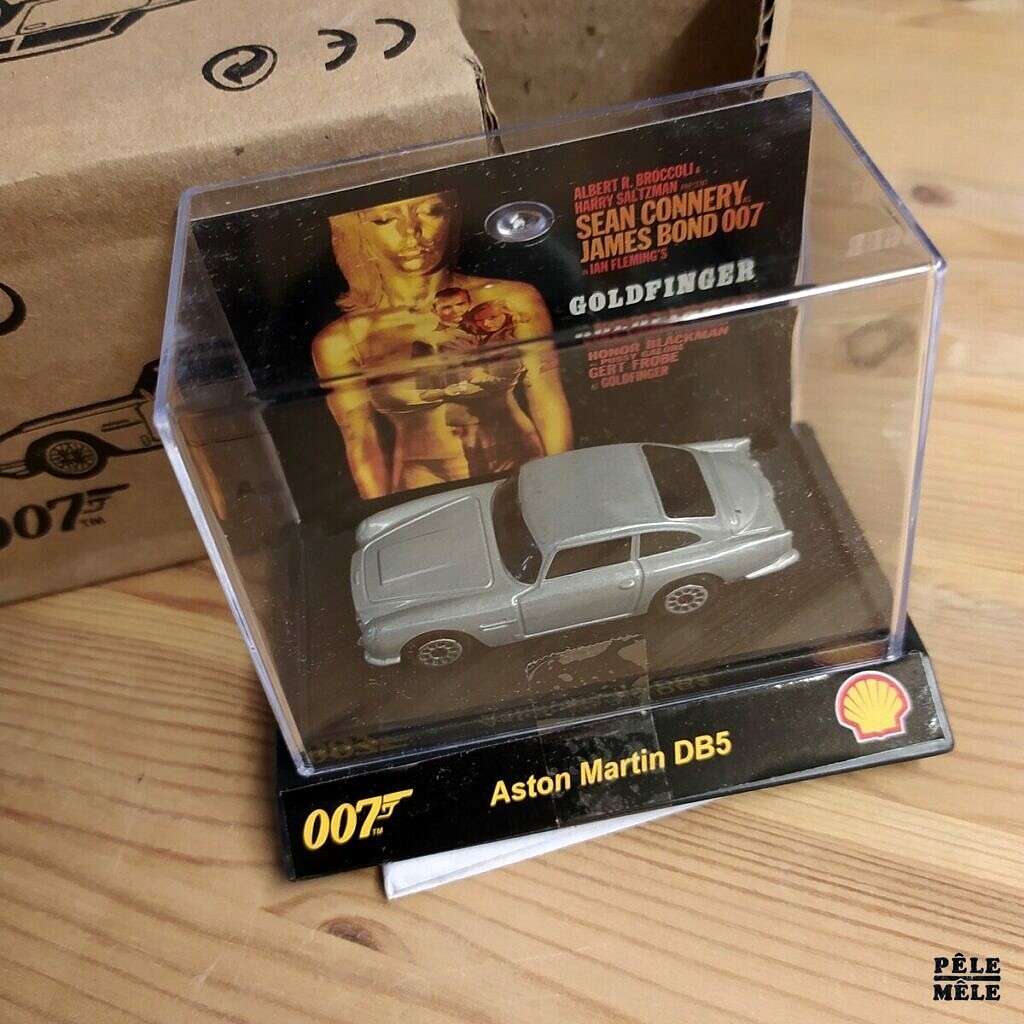 Shell James Bond Collectible Cars : Aston Martin DB5 (1/64e) - Pêle ...