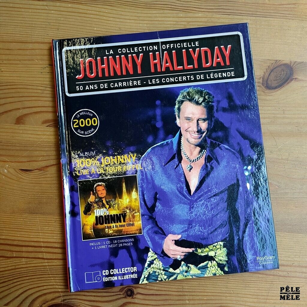 Johnny Hallyday la Collection Officielle : 50 ans de carrière - les ...