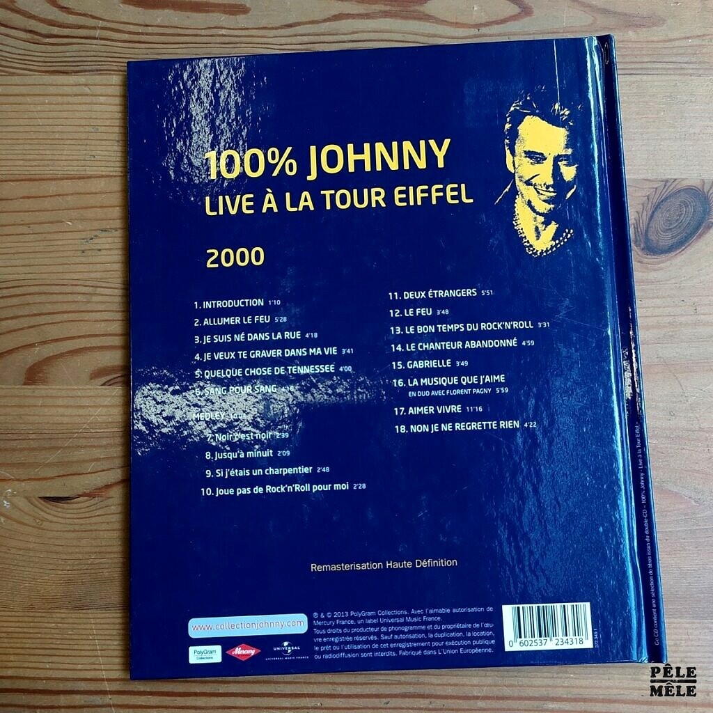 Johnny Hallyday la Collection Officielle : 50 ans de carrière - les ...