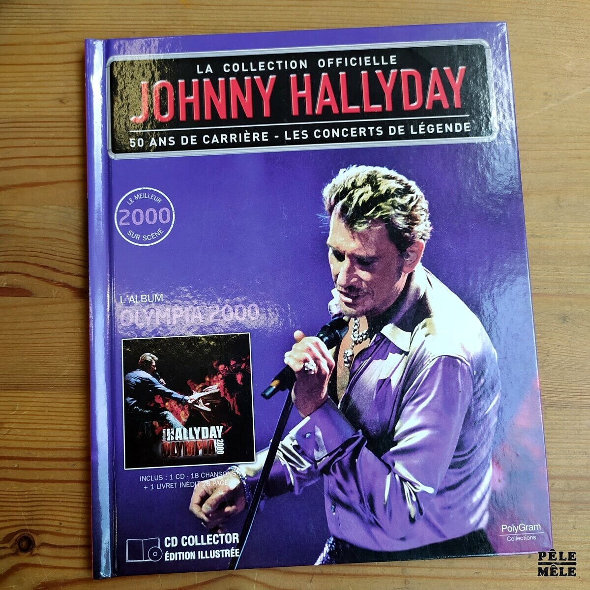 Johnny Hallyday la Collection Officielle : 50 ans de carrière - les ...