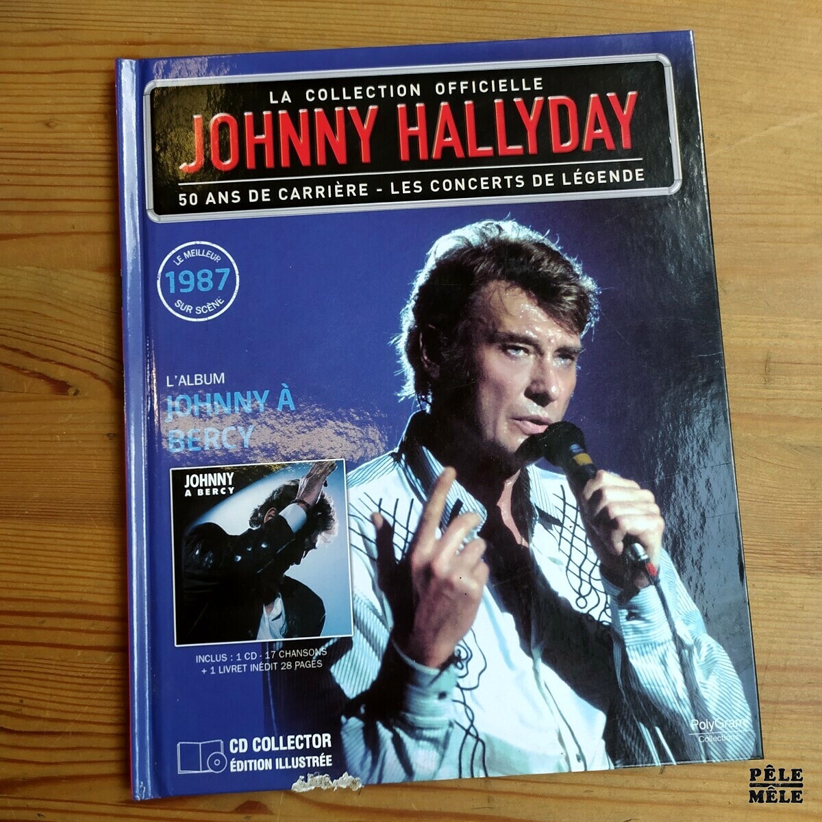 Johnny Hallyday la Collection Officielle : 50 ans de carrière - les ...