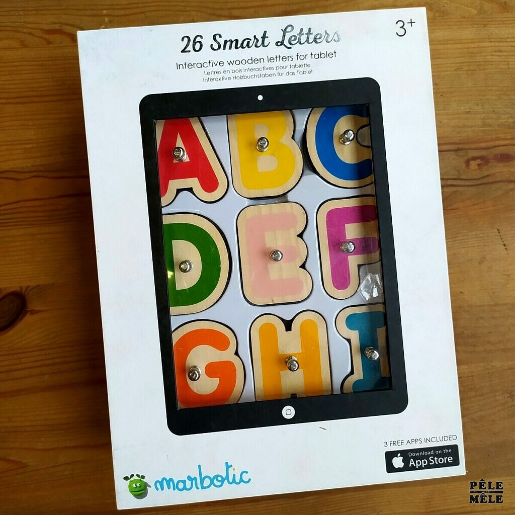 Marbotic 26 Smart Letters - Pêle-Mêle Online