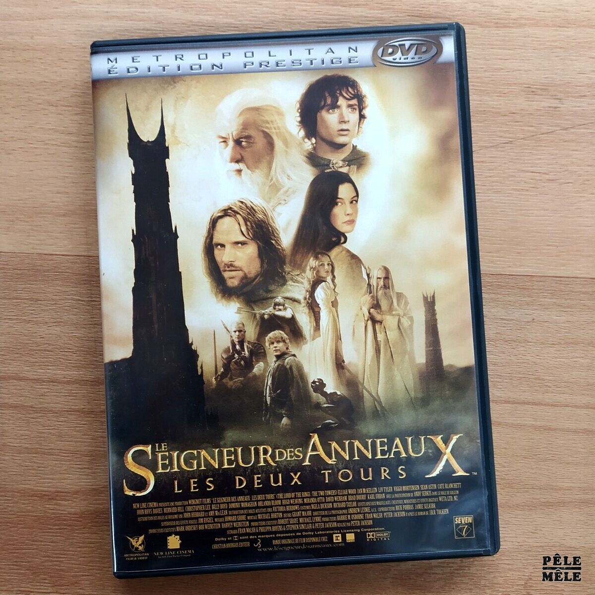 "Le Seigneur des Anneaux : les Deux Tours" de Peter Jackson / 2 dvds - Pêle-Mêle Online