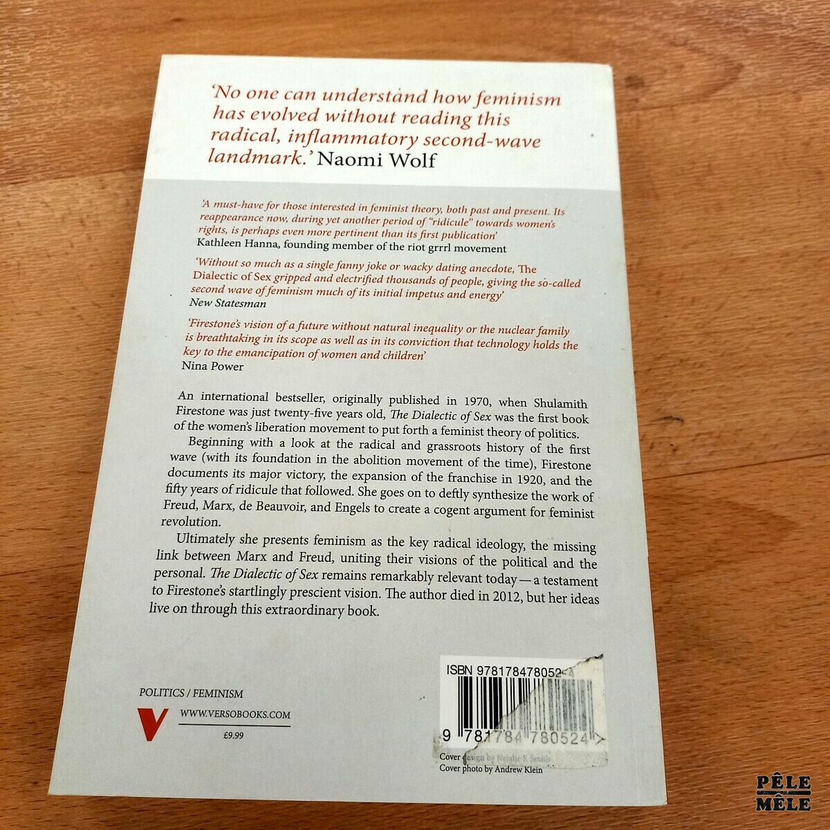 The Dialectic Of Sex Shulamith Firestone Pêle Mêle Online