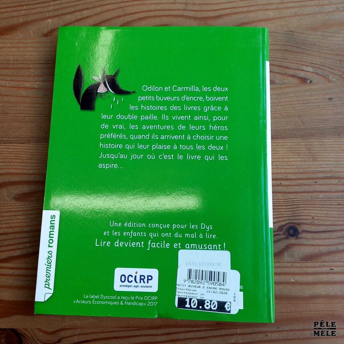 "Le buveur d'encre" - Eric Sanvoisin / Martin Matje (Lecture facilitée ...