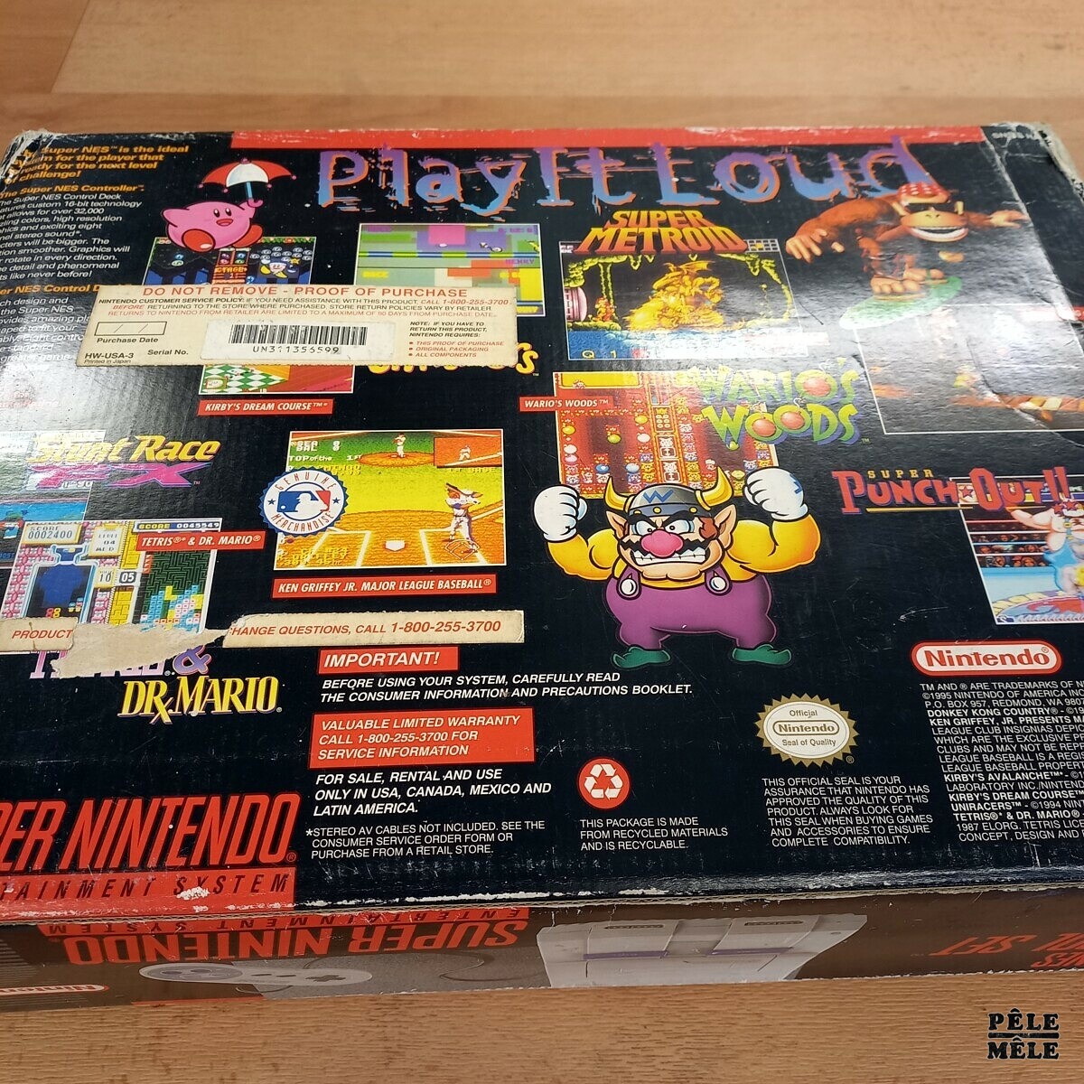 Console Super Nintendo Super Nes Control Set - Pêle-Mêle Online