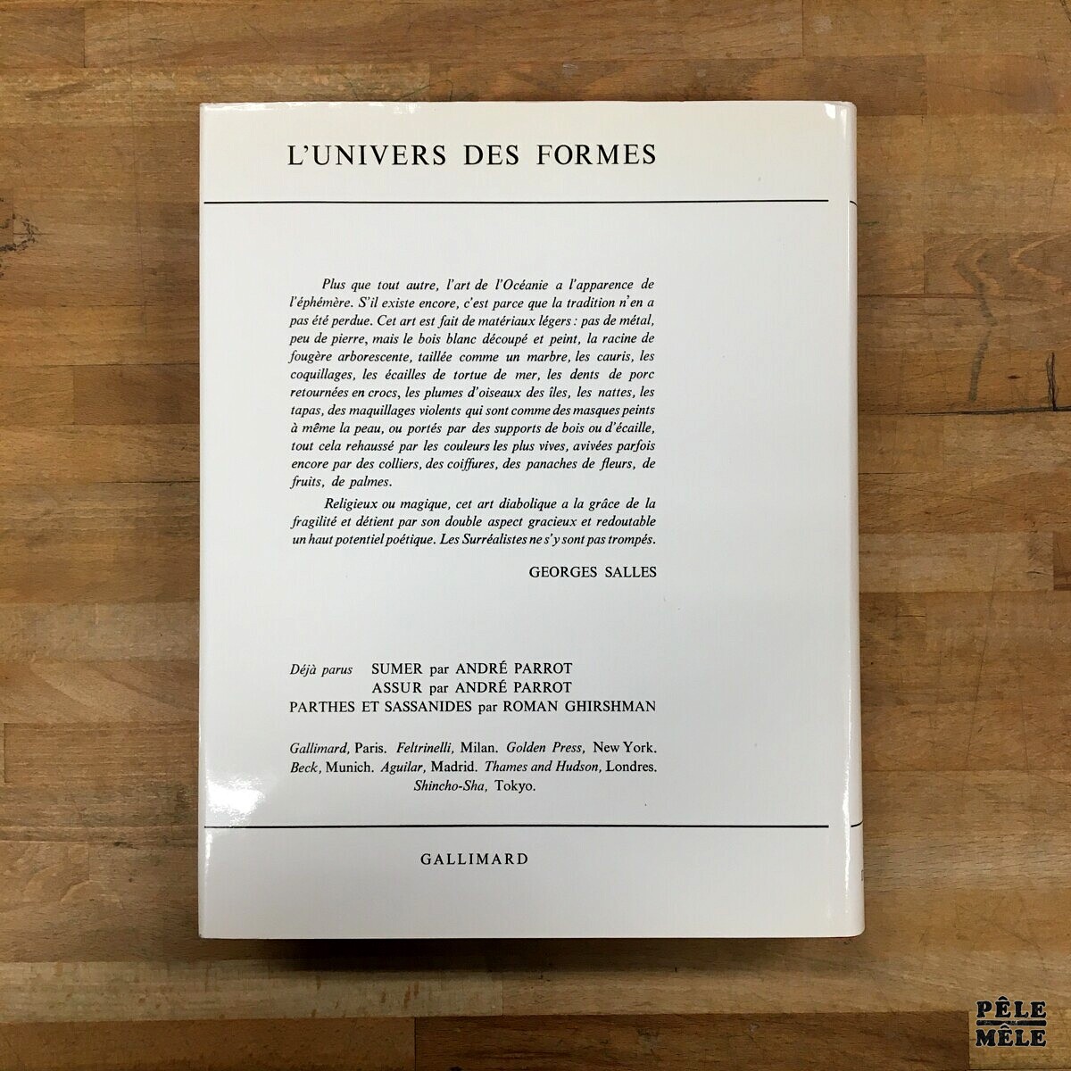 L’Univers des Formes ; Océanie - Jean Guiart - Pêle-Mêle Online