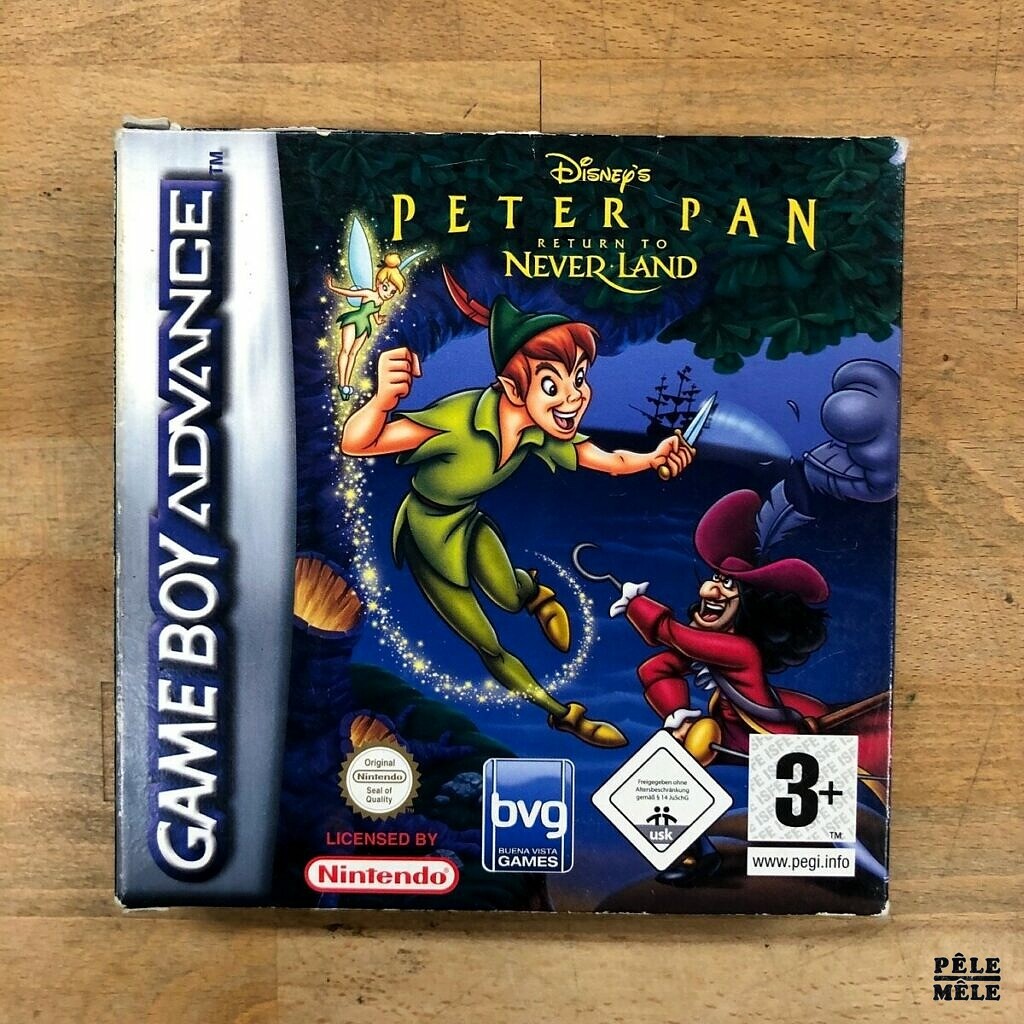 Game Boy Advance - PETER PAN return to Never-land - Pêle-Mêle Online