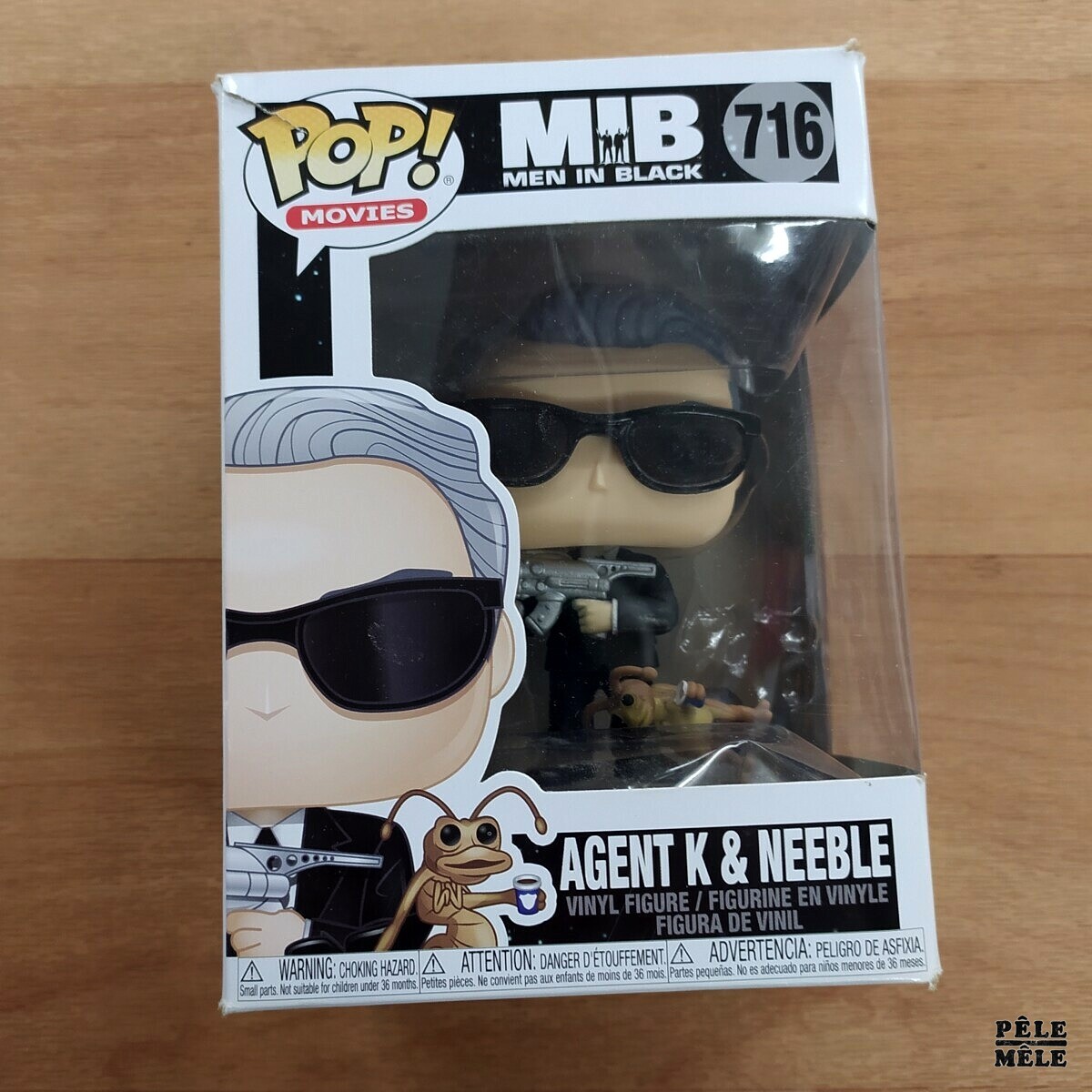 Figurine Pop n°716 : Agent K & Neeble (“Men in Black”) - Pêle-Mêle Online