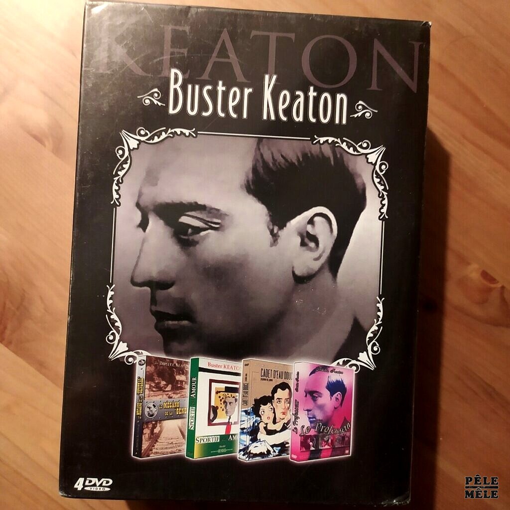 Coffret Buster Keaton / 4 dvds - Pêle-Mêle Online