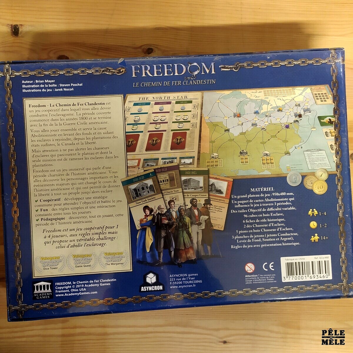 Brian Mayer "Freedom, le Chemin de Fer Clandestin" (ASYNCRON) - Pêle ...