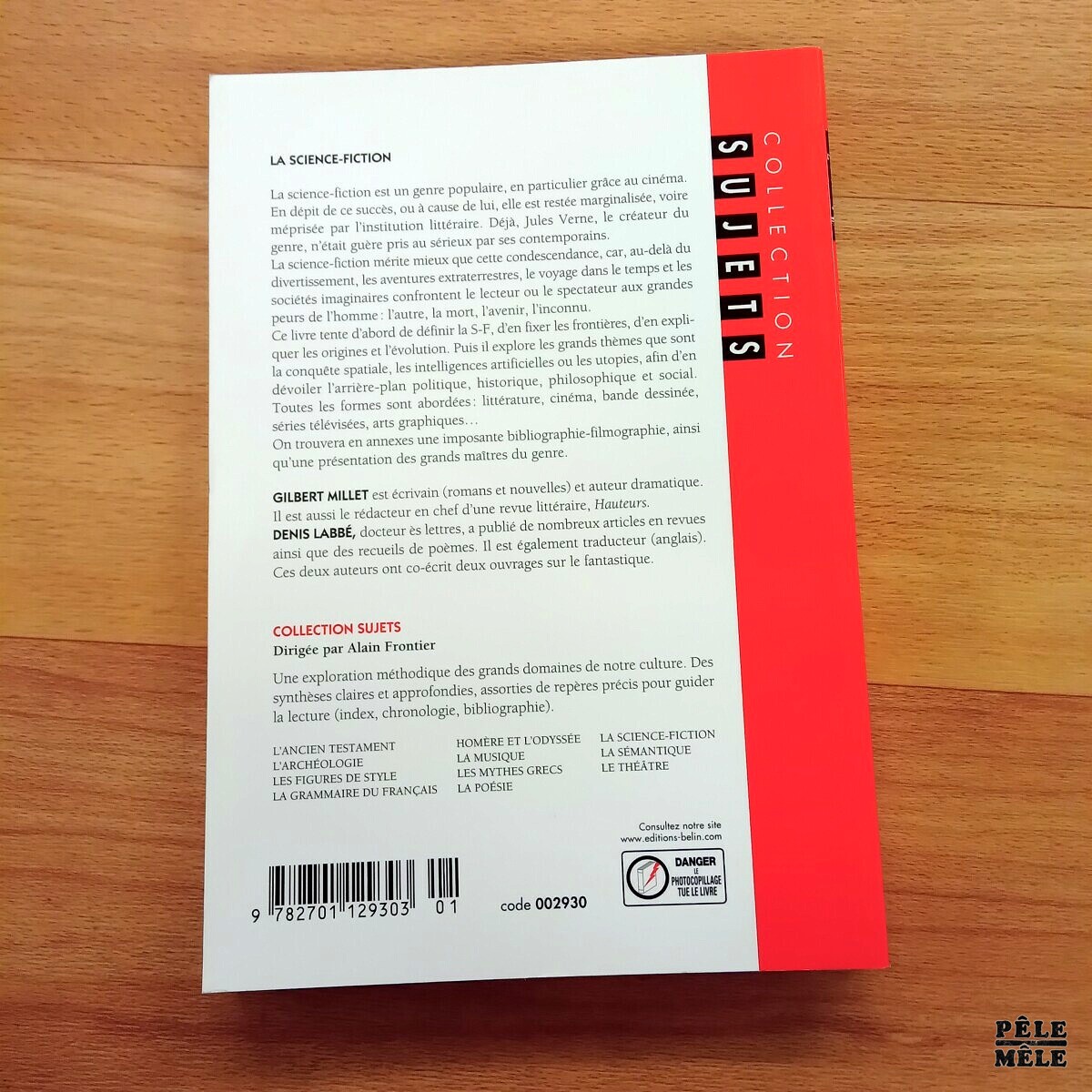 "La science-fiction" - Gilbert Millet / Denis Labbé - Pêle-Mêle Online