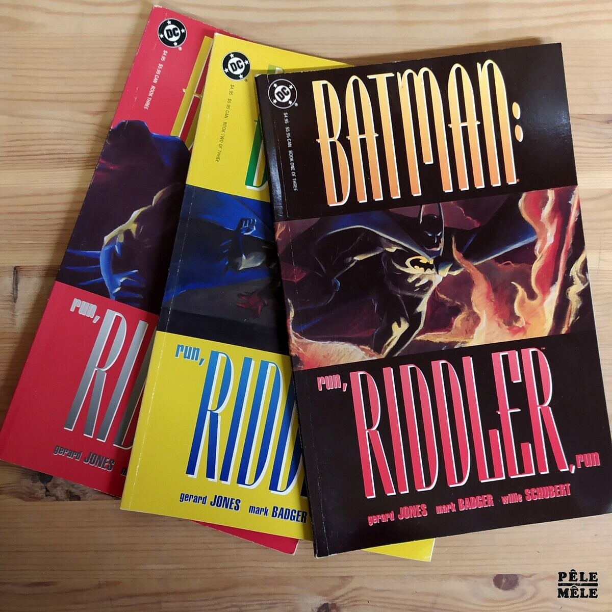 Batman "Run, Riddler, Run" n°1 - 3 (DC COMICS) / 3 livres - Pêle-Mêle ...
