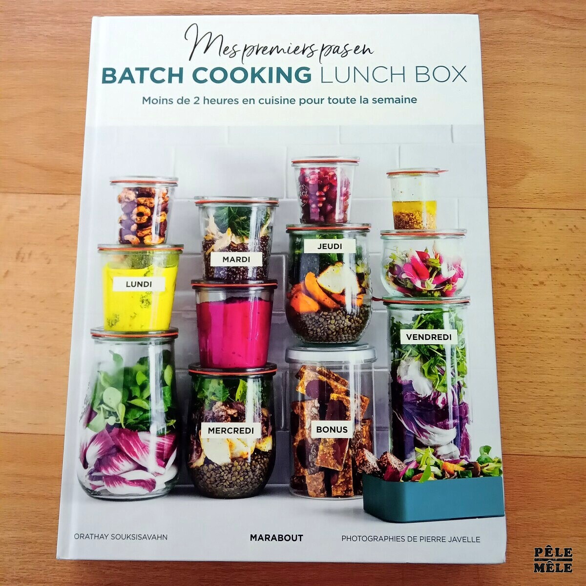 "Mes premiers pas en batch cooking lunch box" - Marabout - Pêle-Mêle Online