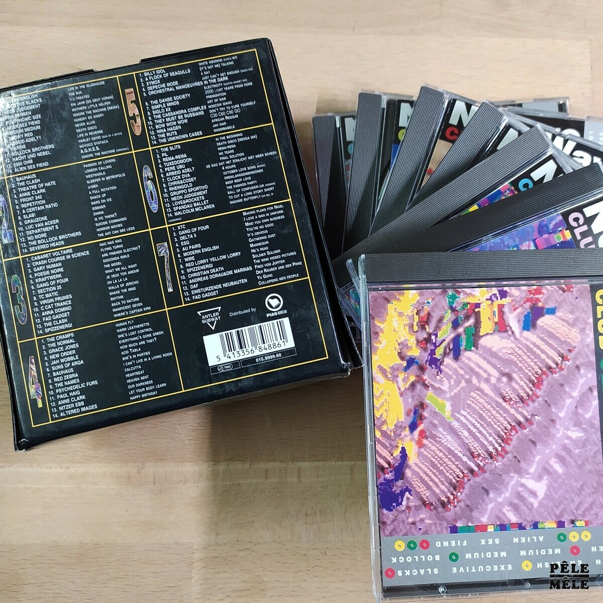 Box "98 New Wave Club Class-x Traxx !!!" / 7 cds - Pêle-Mêle Online