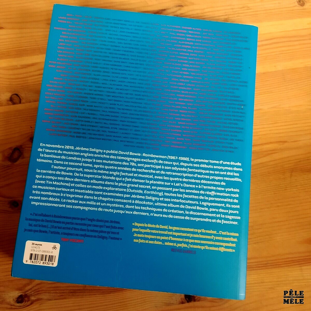 Jérôme Soligny "David Bowie Rainbow Man 1983-2016" (GALLIMARD) - Pêle ...