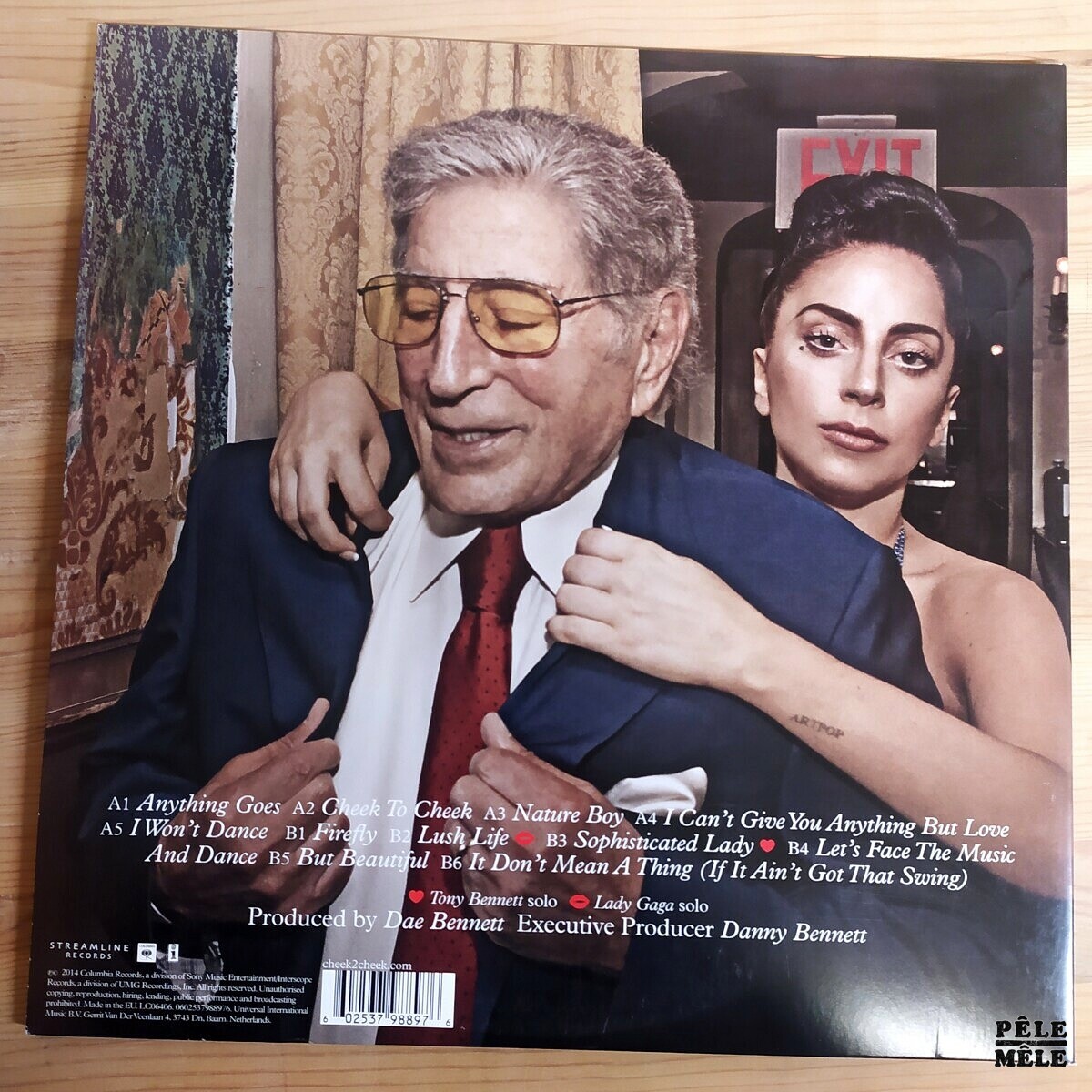 Tony Bennett & Lady Gaga "Cheek to Cheek" (STREAMLINE) - Pêle-Mêle Online