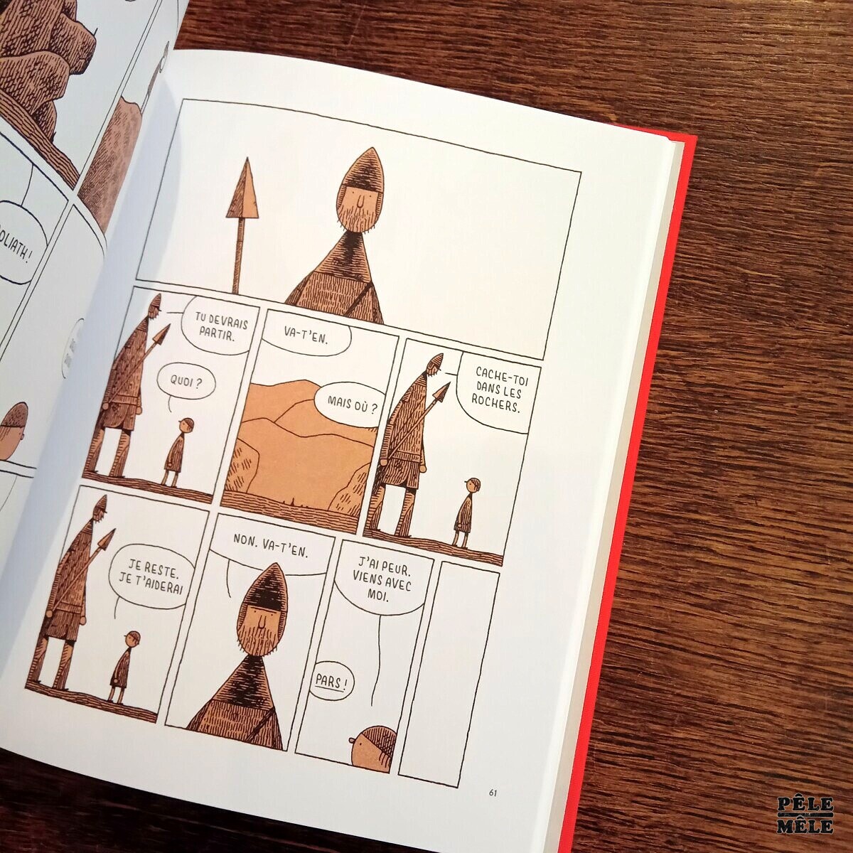 "Goliath" - Tom Gauld - Pêle-Mêle Online