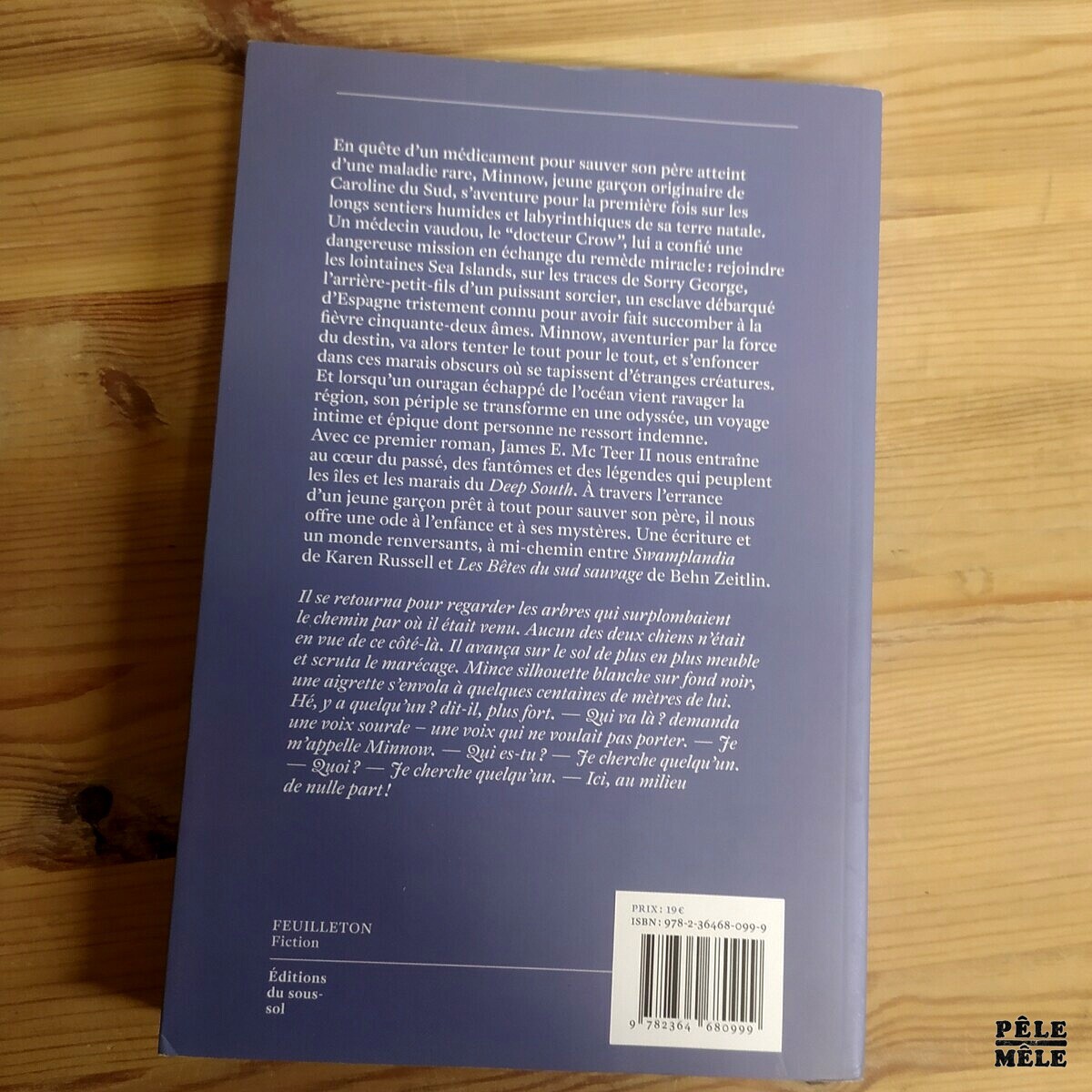 "Minnow" - James McTeer II (Éditions du sous-sol) - Pêle-Mêle Online