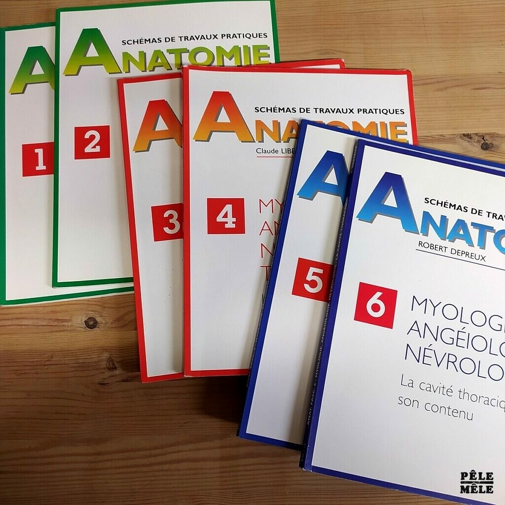 Pack Anatomie - Schémas de Travaux Pratiques Vol. 1 à 6 (VIGOT) / 6 ... Pack Anatomie - Schémas de Travaux Pratiques Vol. 1 à 6 (VIGOT) / 6 ...